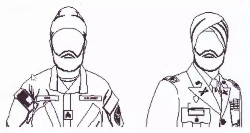 Regs da Marinha atualizam capacetes religiosos em uniformes e fornecem regras para chits de barba